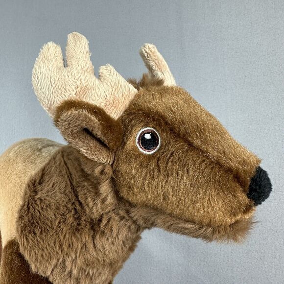 Aurora | Toys | Eco Nation By Aurora Moose Deer Buck Realistic Stuffed ...